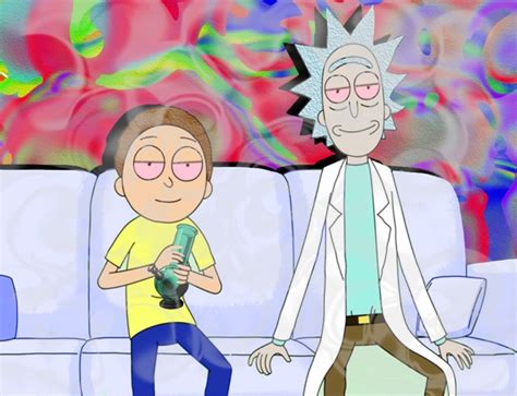 Halaman Unduh Untuk File Rick And Morty Smoking Weed Wallpaper Yang Ke 24