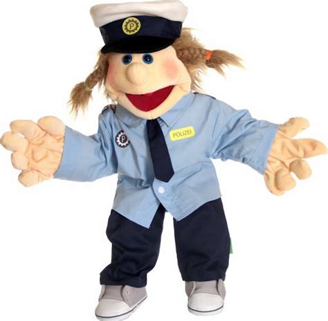 Living Puppets Polizei Kleidung 3 teilig W858 für 65cm Puppen