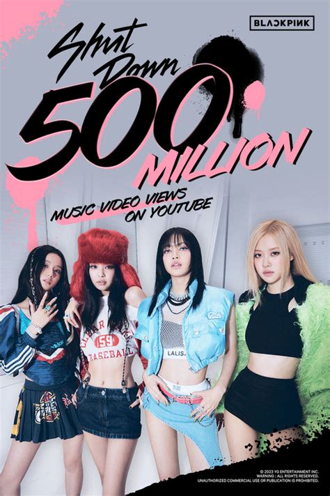 Blackpink S Shut Down Music Video Surpasses Million Views On Youtube