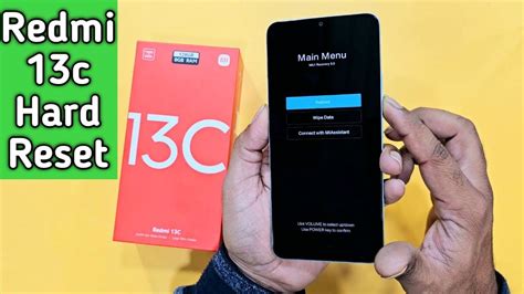 Redmi 13c Hard Reset Pattern Unlock Without Pc YouTube