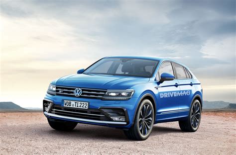Volkswagen Tiguan Coupé rendering looks plausible we hope it never