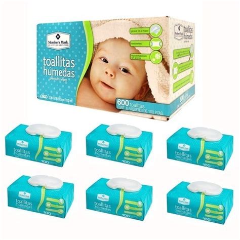Toallitas Húmedas Member s Mark 600 Pzas Envío gratis