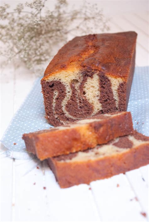 Recette De Cake Marbr Aux Deux Chocolats Ultra Moelleux La Recette