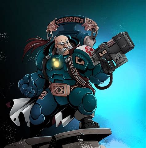 Leagues Of Votann Kahl By Rasmass Warhammer Art Warhammer 40k