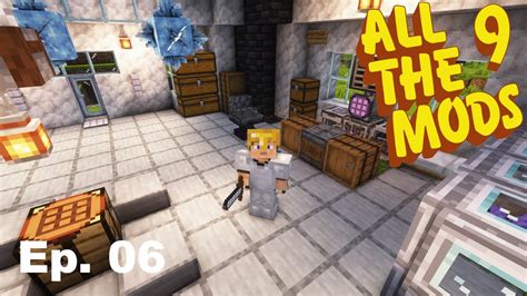 All The Mods 9 Ep 06 Infinite Power And Storage Upgrades YouTube