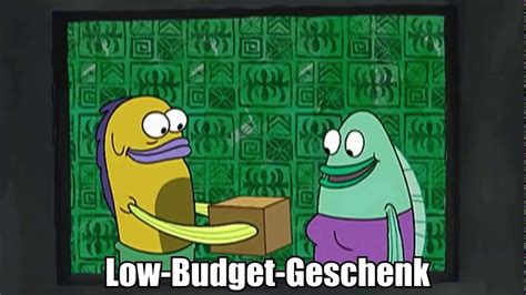 Spongebob Ich Konnte Mir Kein Geschenk Leisten Youtube