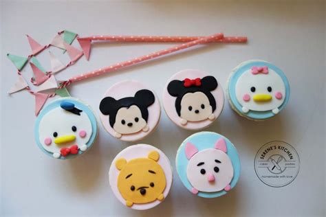 Tsum Tsum Cupcakes By Serenesskitchen