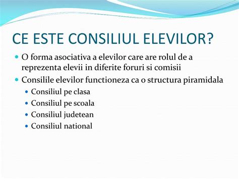 PPT CONSILIUL JUDETEAN AL ELEVILOR PowerPoint Presentation Free