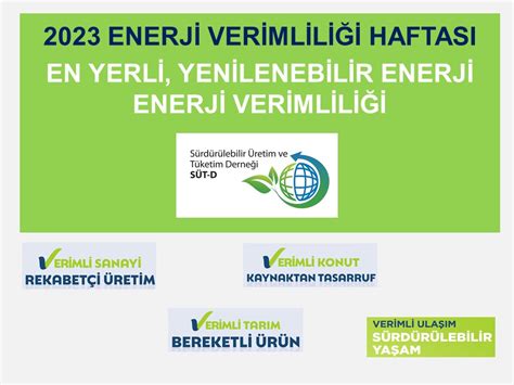 2023 Enerji Verimliliği Haftası Enerji Bülteni
