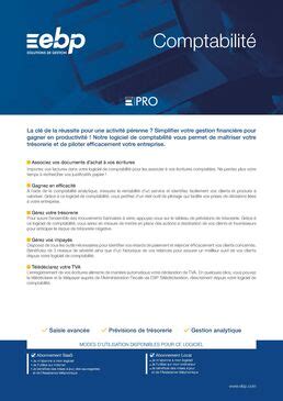 Telechargement documentation technique Logiciel de comptabilité