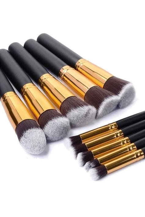Gold Beauty Profesyonel Makyaj F R A Seti Lu Siyah Sapl All K