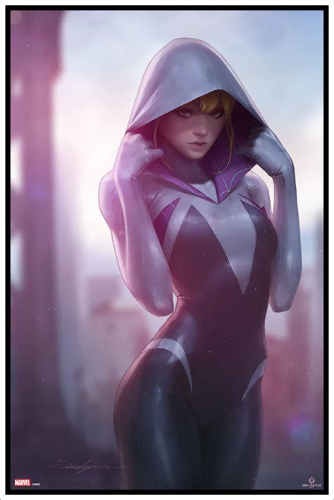 Gwen Stacey Spider Gwen By Jeehyung Lee Poster Pirate
