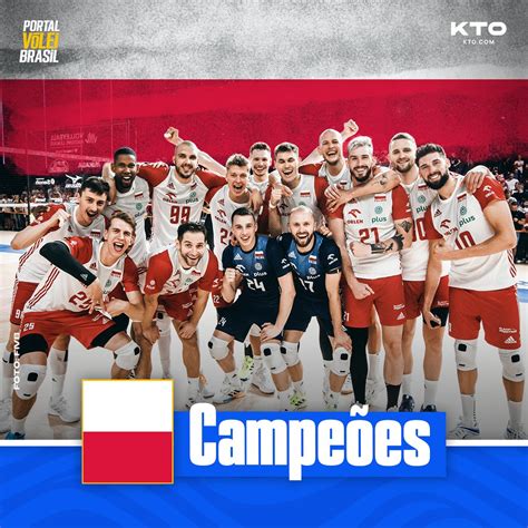 Portal Vôlei Brasil on Twitter CAMPEÕES A seleção masculina