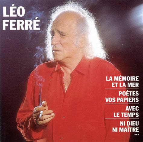 La mémoire et la mer de Léo Ferré 1993 CD Barclay CDandLP Ref