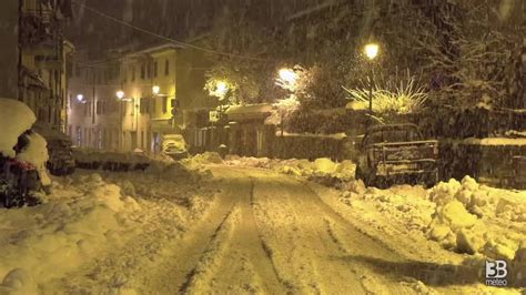 Cronaca Meteo Diretta Neve A Bagno Di Romagna La Situazione Domenica