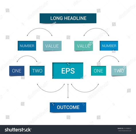 Flowchart Scheme Infographics Chart Element Simply Stock Vector