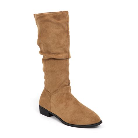 BUTY Damskie Kozaki Przed Kolano Wsuwane Botki Jesienne 14404971716