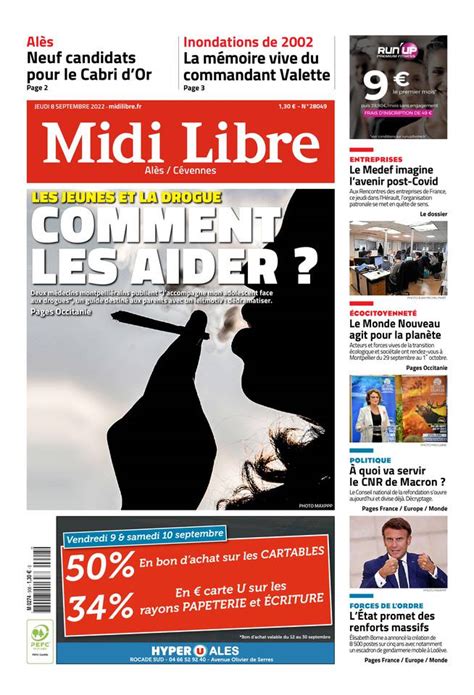 Midi Libre Alès on Twitter Alès bonjour A lire à la Une de