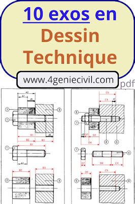 exercices corrigés dessin technique pdf