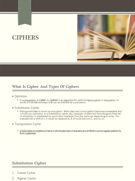 ciphers pdf cipher cryptography