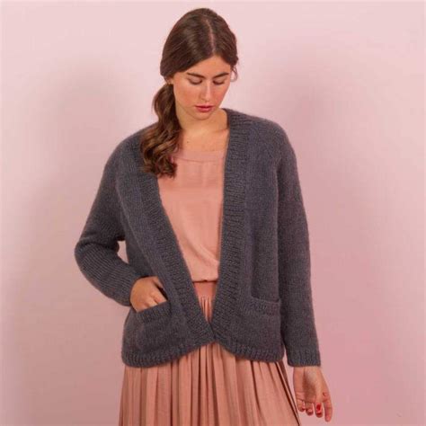 Cardigan Knitting Kit Knitting Tricotez Moi