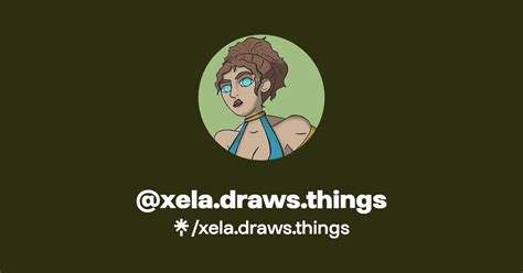 Xela Draws Things Instagram Tiktok Linktree