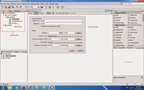 How To Customized And Run Java GUI Form Example Desktop Application