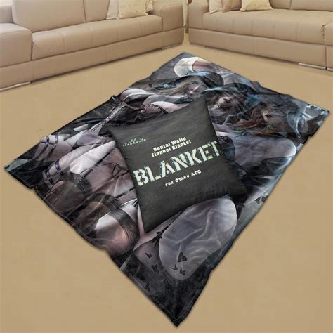 Amazon Itakkaito Sexy Devil Girls Anime Bedding Flannel Fleece