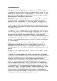 Decretos Legislativos Apuntes De Derecho Constitucional Docsity