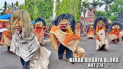 MERIAH Kirab Budaya Barongan Blora HUT 274 Barongan Blora 2023