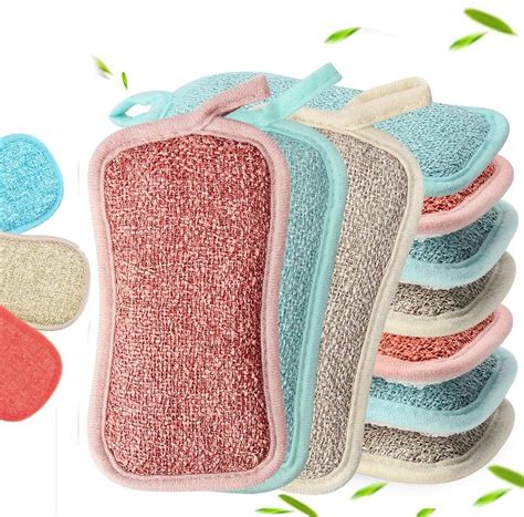 Eponge Reutilisable Lavable De Cuisine Lot De 10 Eponge Vaisselle
