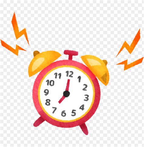 Clip Transparent Alarm Clipart Thing Alarm Clock Ringing Png Image