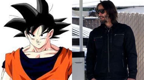 Keanu Reeves podría interpretar a Goku en Live Action La AI nos