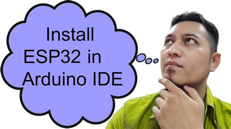 computer interfacing tutorial installing esp32 in arduino ide youtube