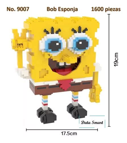 Bloques Armables Microbloques De Construccion Bob Esponja En Venta En