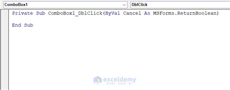 How To Use ListFillRange Property Of ComboBox In Excel 5 Methods