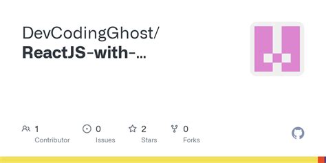 GitHub DevCodingGhost ReactJS With TailwindCSS Tutorials