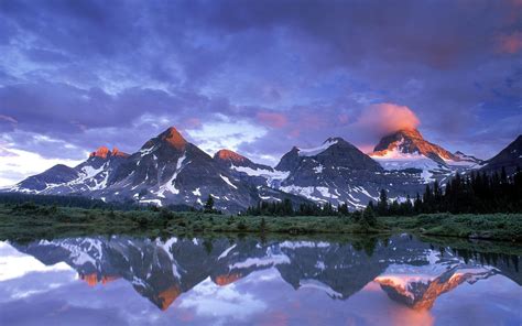 Landscape Photography Of Snow Covered Mountain HD Wallpaper Wallpaper