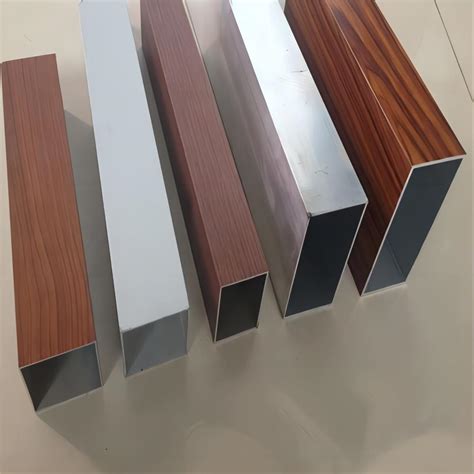 Aluminum U Shaped Linear False Suspended Metal Baffle Ceiling Price