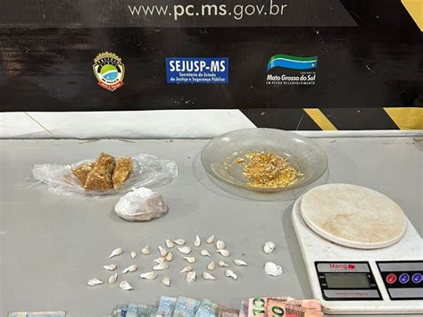 Casal é preso em flagrante por tráfico de drogas no Jóquei Clube