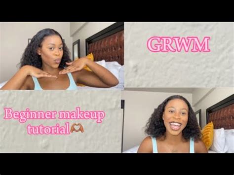 GRWM Beginner Makeup Tutorial Jamming To Old School RnB Gone Wrong