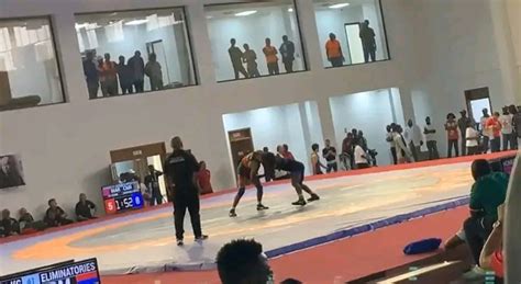 IX Jeux de la Francophonie Lutte Libre Féminine première victoire