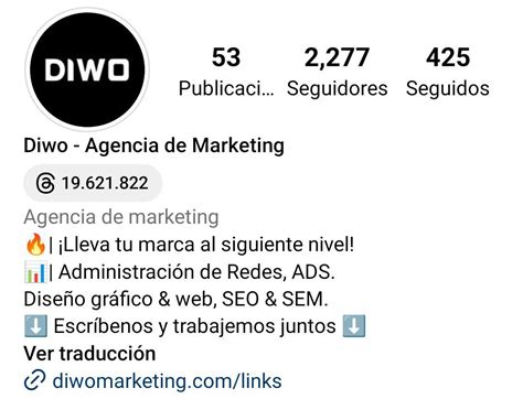 Pasos Para Optimizar Tu Perfil De Instagram Diwo Marketing