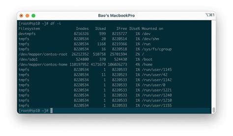 2 Cách Check The Number Of Inodes On The Linux Server