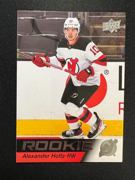 Alexander Holtz 2021 2022 Upper Deck NHL Star Rookies Box Set Card 15