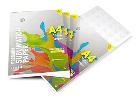 Papel Transfer Sublimático 500fls A4 Globinho Mundi Premium Frete grátis