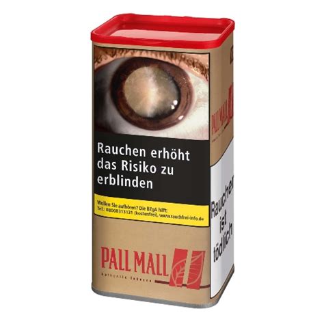 PALL MALL Authentic Tobacco Red XXL ohne Aromazusätze 95904