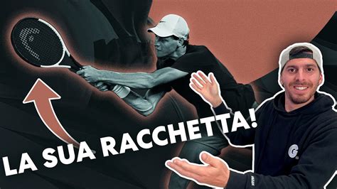 LA RACCHETTA DI SINNER YouTube