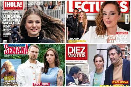 Prensa rosa Estas son las portadas del corazón de hoy 3 de abril