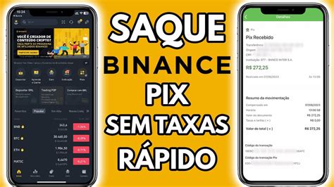 Como Sacar Da Binance Para Conta Banc Ria Pix Sem Pagar Taxa Tutorial